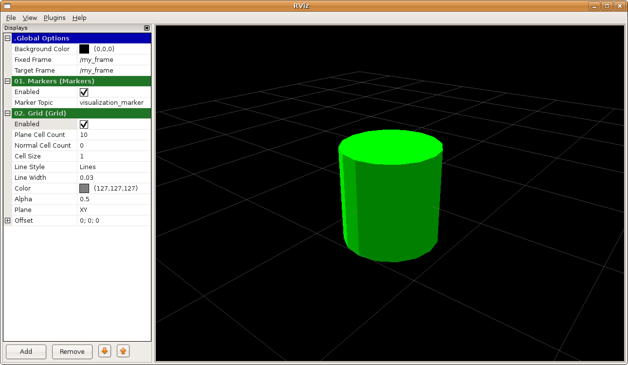 Rviz Tutorials Markers Basic Shapes Ros Wiki